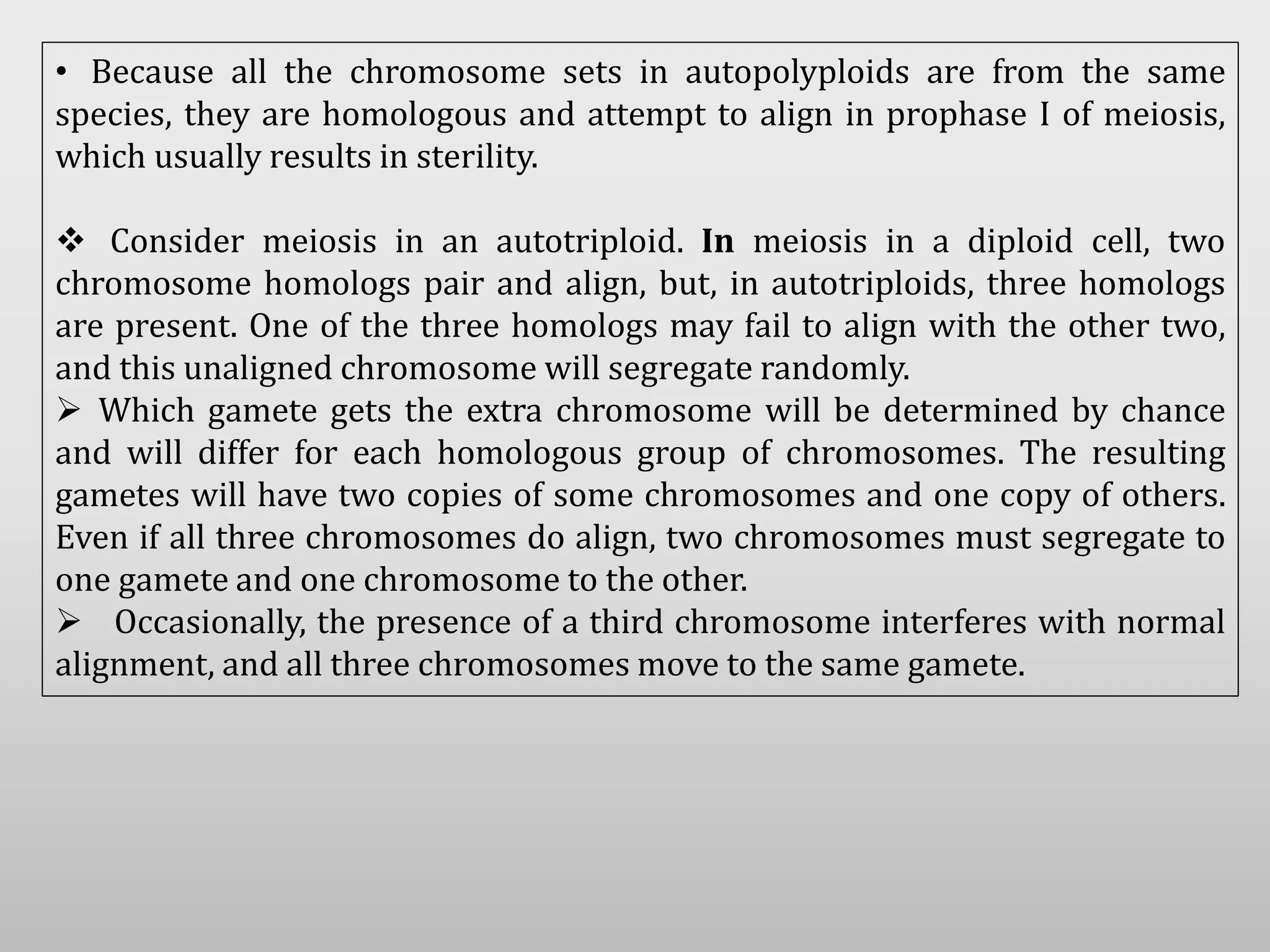 Autopolyploidy | PPTX