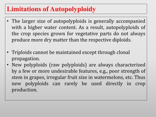 Autopolyploidy | PPTX