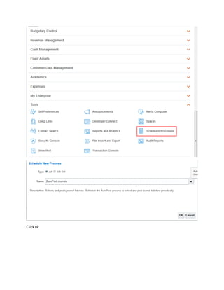 Auto post criteria | PDF