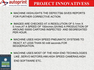 Autoprint machinery mfg. pvt. ltd | PPT