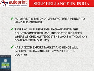 Autoprint machinery mfg. pvt. ltd | PPT