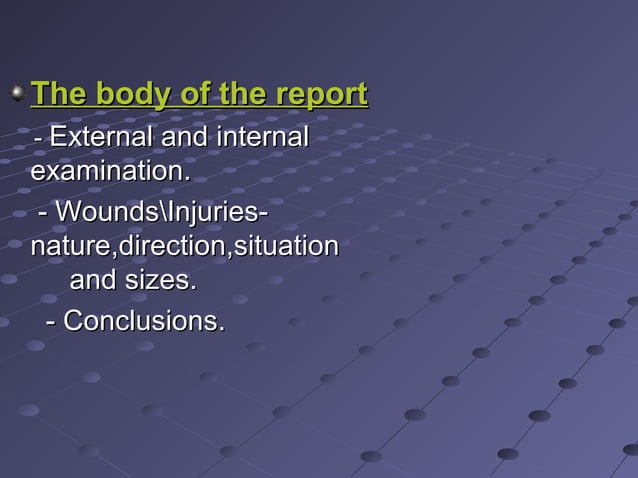 Autopsy.ppt | Death, Injury, or Military Conflict | Sensitive Topics
