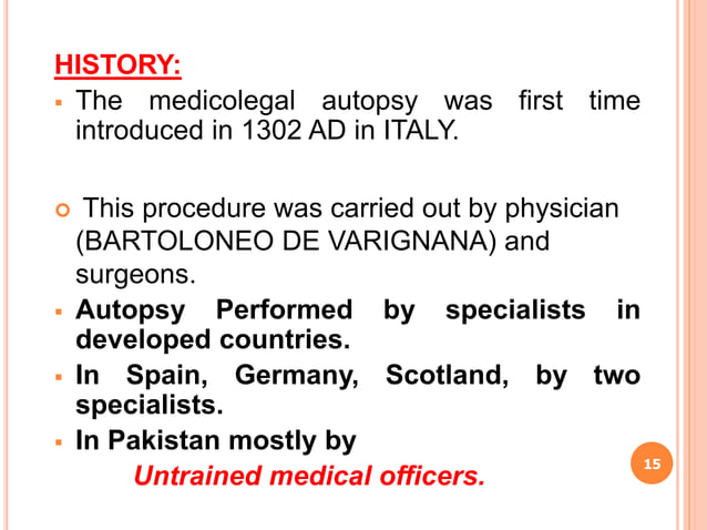 Autopsy | PPT
