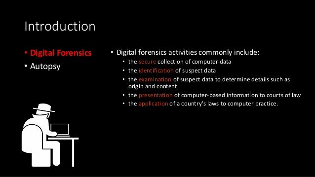 Autopsy Digital forensics tool