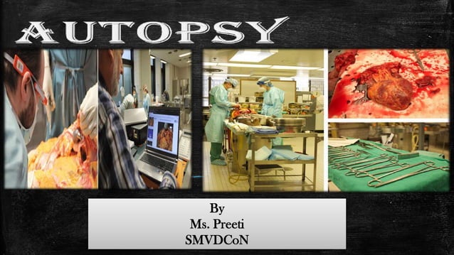 Autopsy | PDF | Death, Injury, or Military Conflict | Sensitive Topics