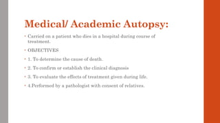 Autopsy forensic postmortem examination. | PPTX