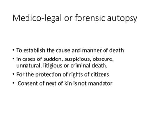 Autopsy and it's types, rules, photography.pptx