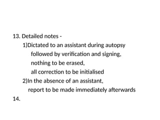 Autopsy, it's types, photography, rules.pptx
