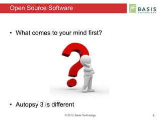 Autopsy 3: Free Open Source End-to-End Windows-based Digital Forensics ...