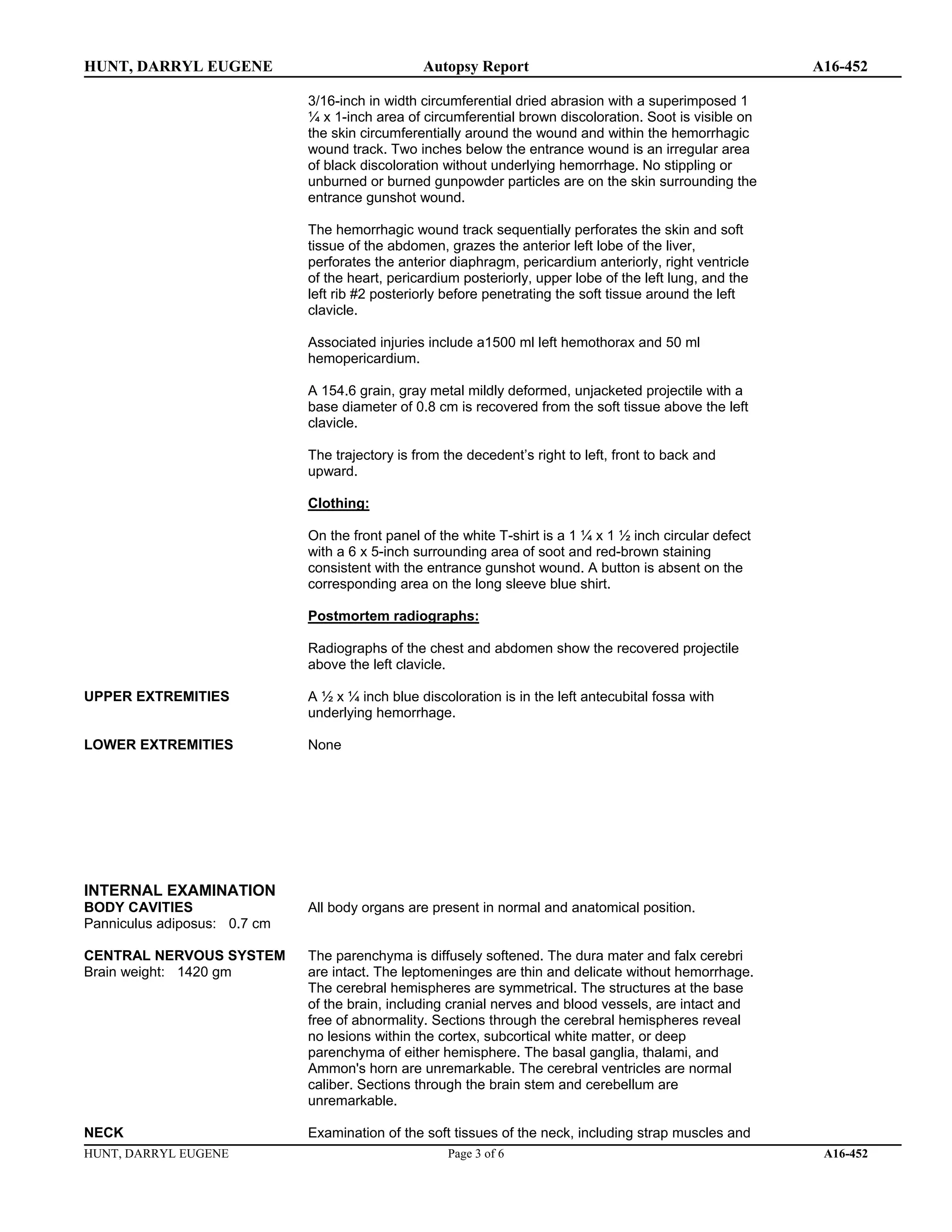 Autopsy Report | PDF