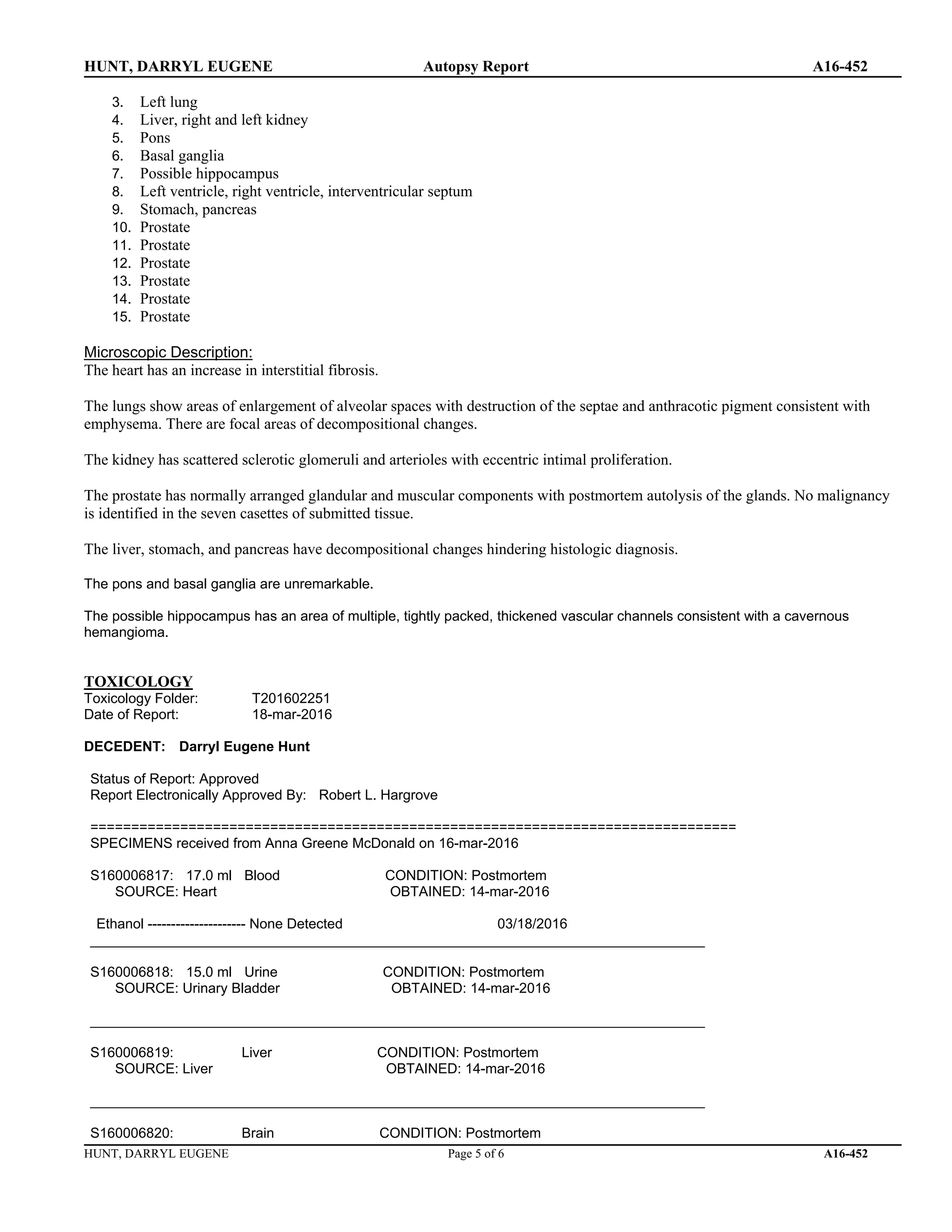 Autopsy Report | PDF