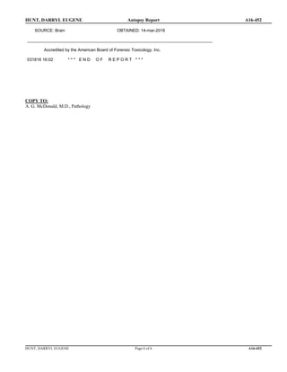 Autopsy Report | PDF