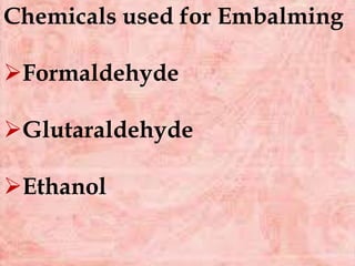 Autopsy and embalming | PPTX