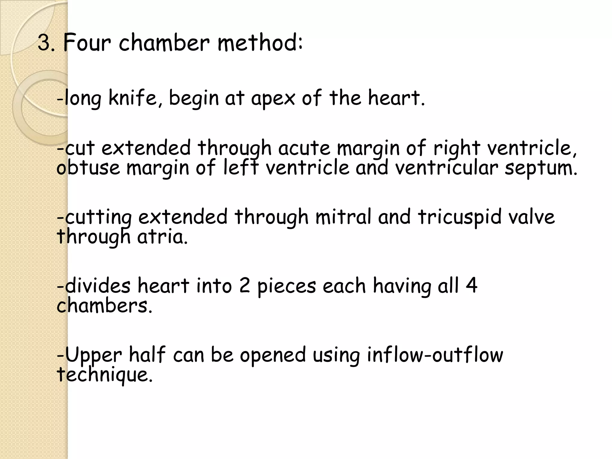 Autopsy dissection of heart and spinal cord | PPTX