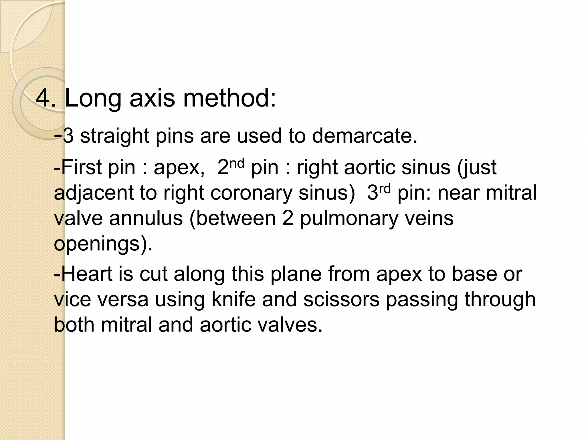 Autopsy dissection of heart and spinal cord | PPTX