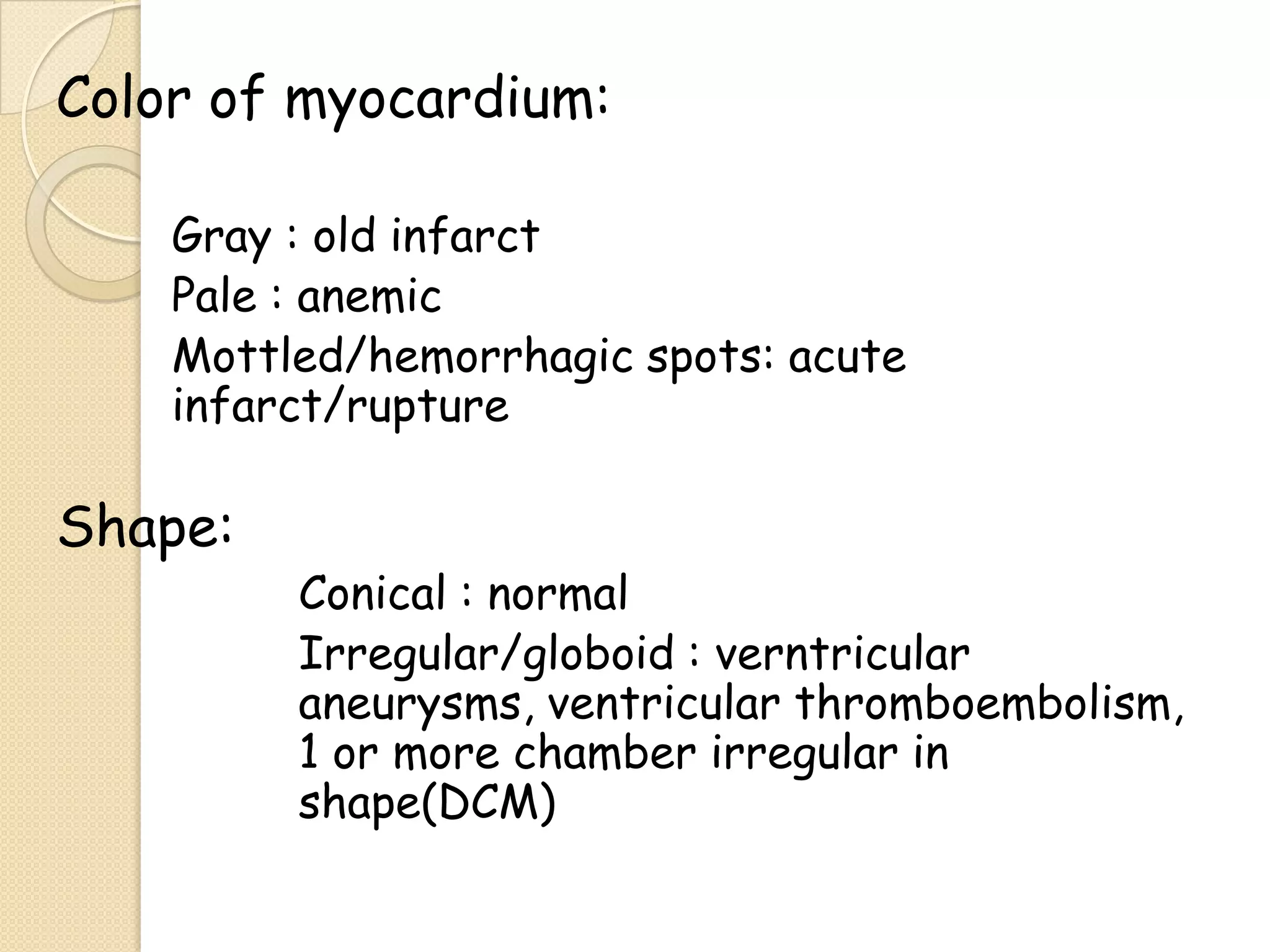 Autopsy dissection of heart and spinal cord | PPTX