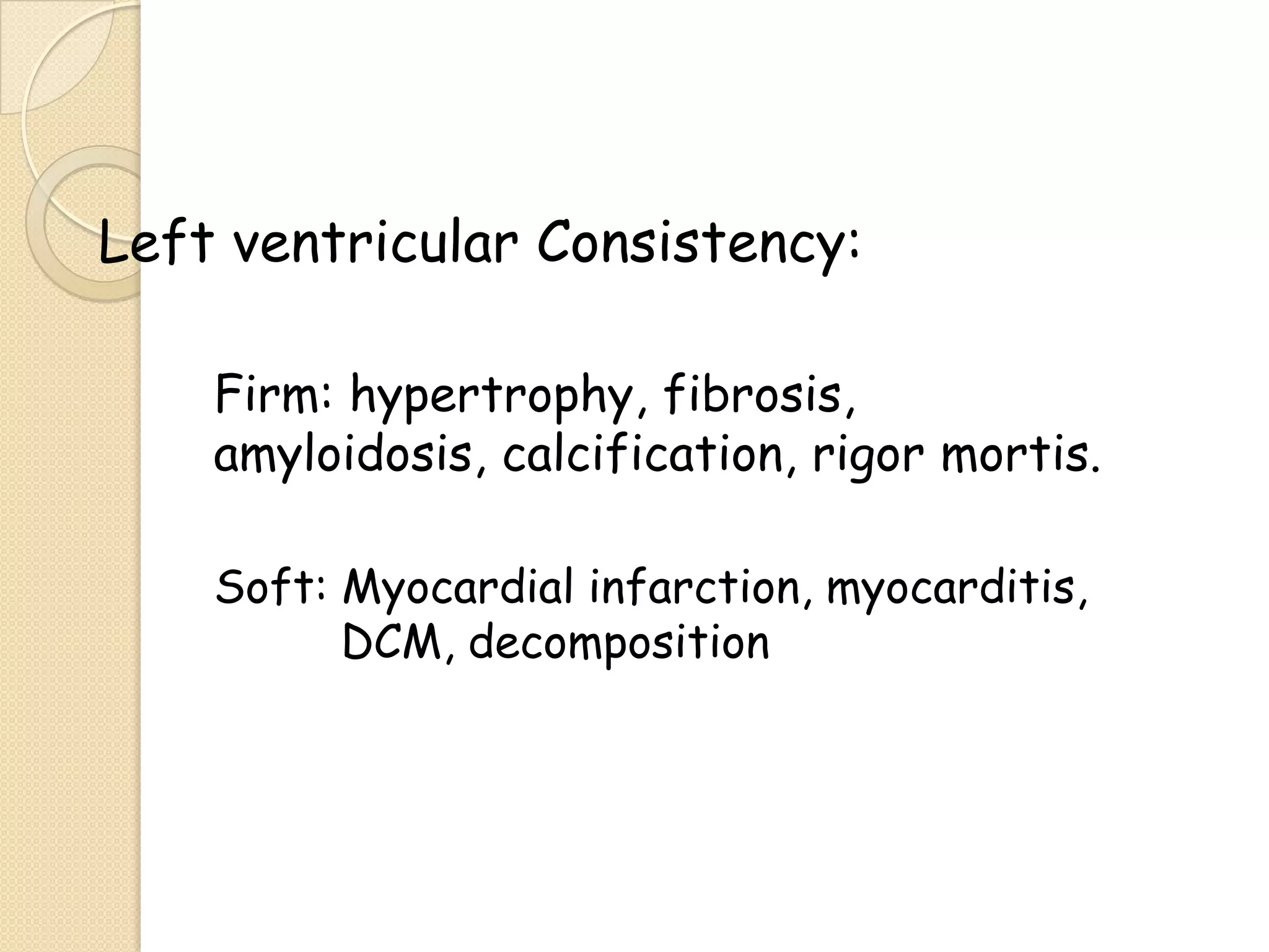 Autopsy dissection of heart and spinal cord | PPTX