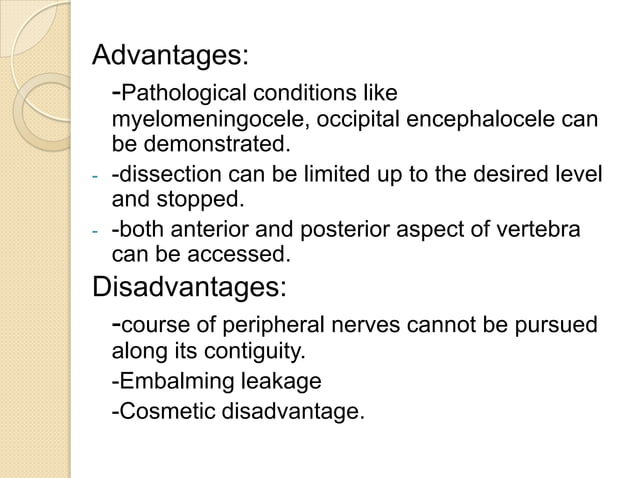 Autopsy dissection of heart and spinal cord | PPTX