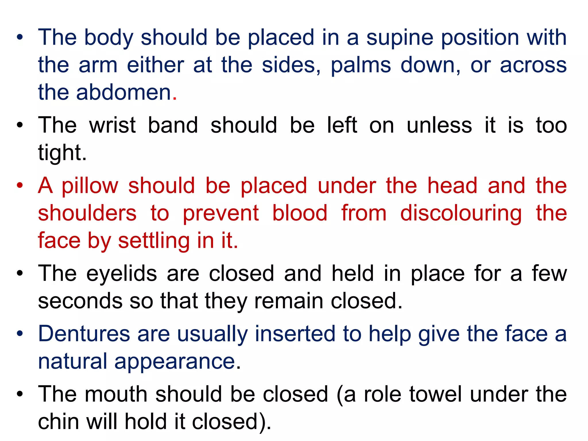 Autopsy, embalming, care of dead body | PDF