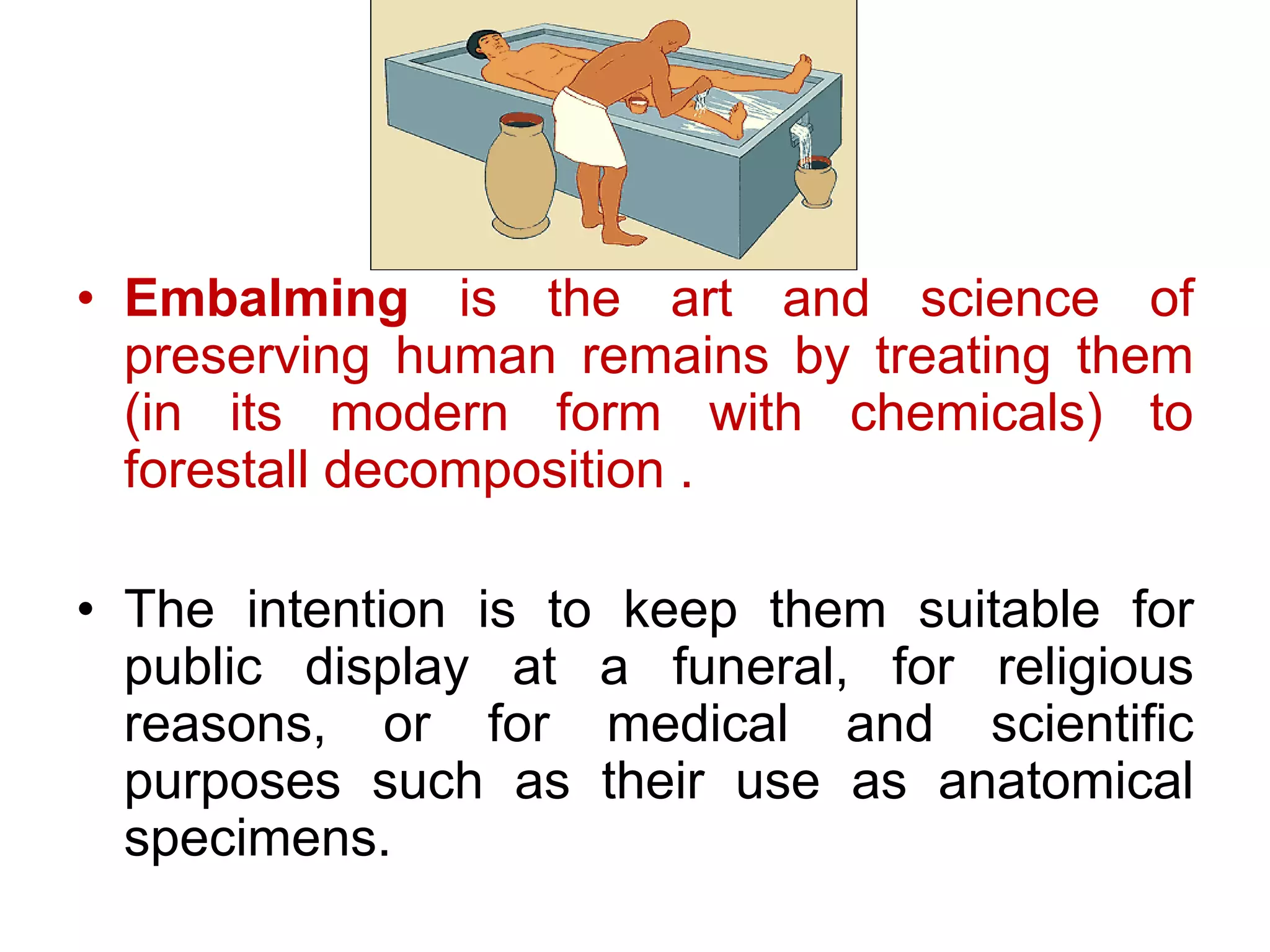 Autopsy, embalming, care of dead body | PDF