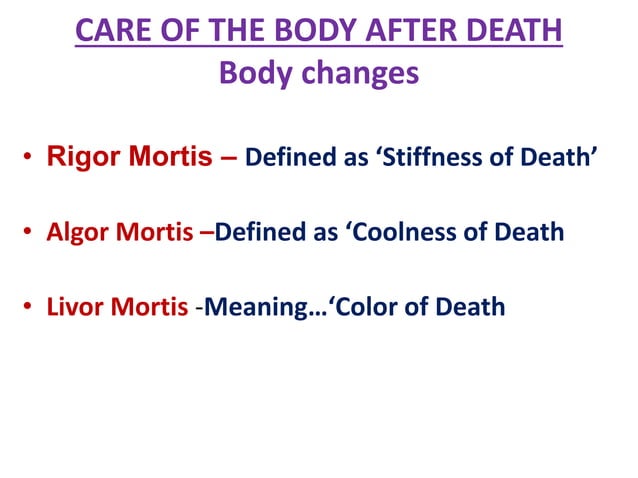 Autopsy, embalming, care of dead body | PDF