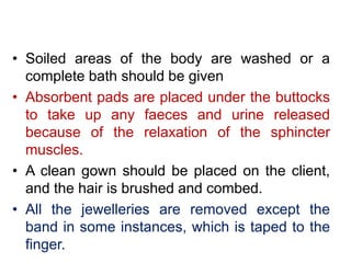 Autopsy, embalming, care of dead body | PDF