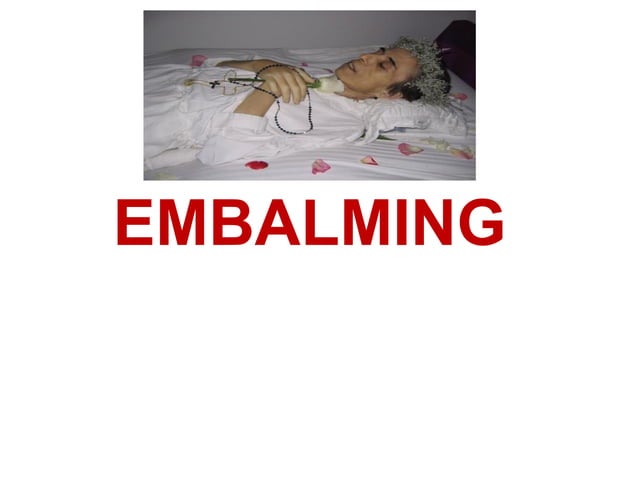 Autopsy, embalming, care of dead body | PDF