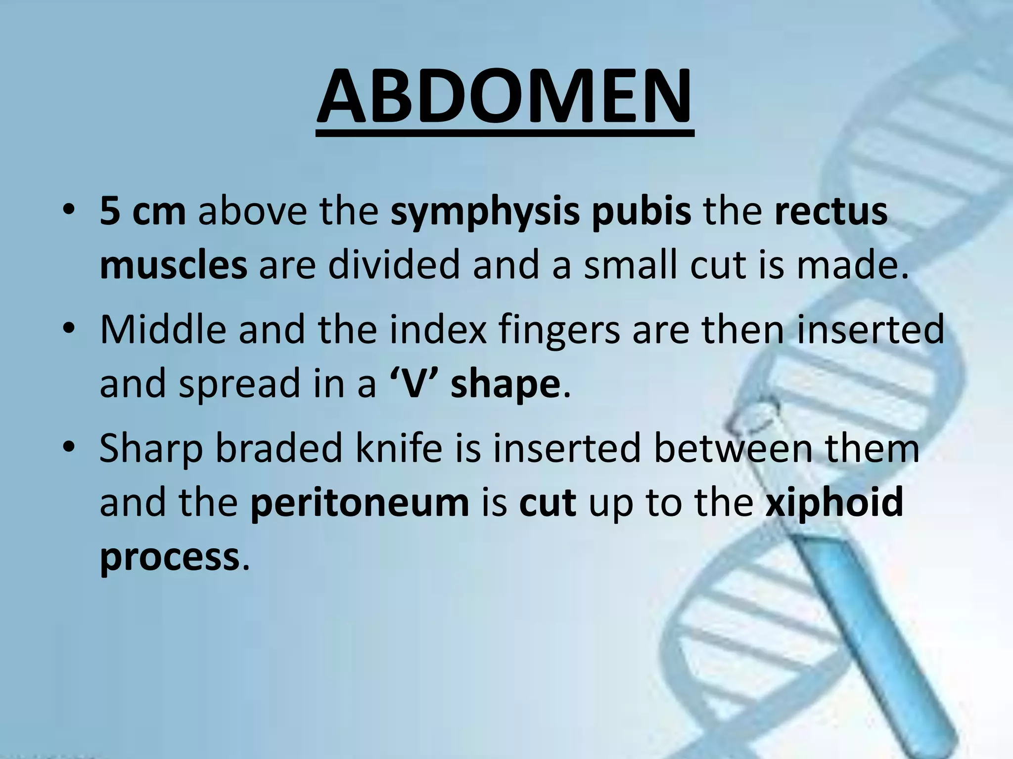 Autopsy internal examination, Forensic Medicine, Post-mortem ...