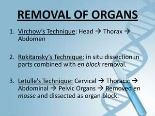 Autopsy internal examination, Forensic Medicine, Post-mortem ...