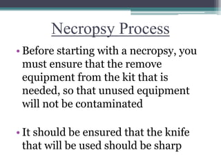 Autopsy of pig | PPTX