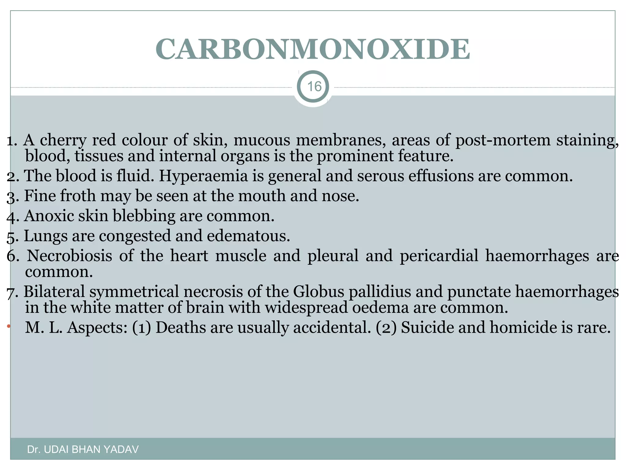 Autopsy of poisonous cases | PPT