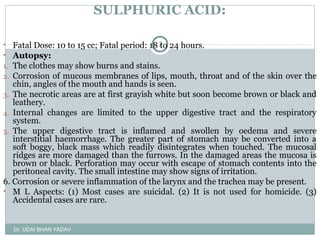 Autopsy of poisonous cases | PPT