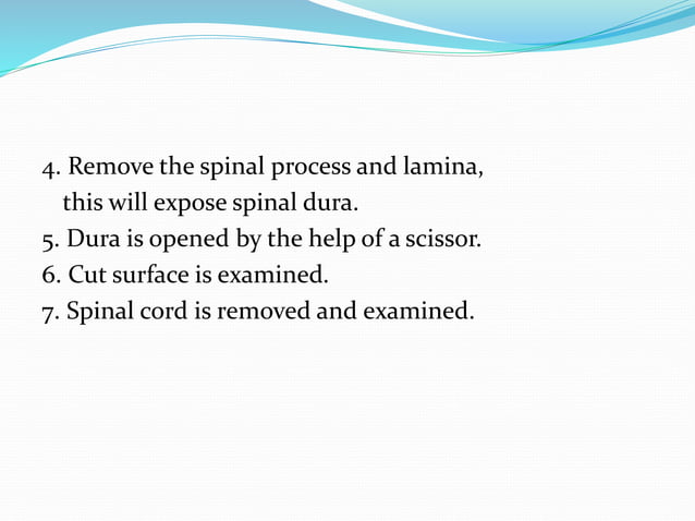 Autopsy procedure | PPTX | Chemistry | Science