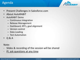 Salesforce Continuous Integration with AutoRABIT | PPTX