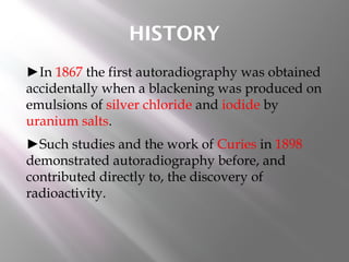 Autoradiography | PPT