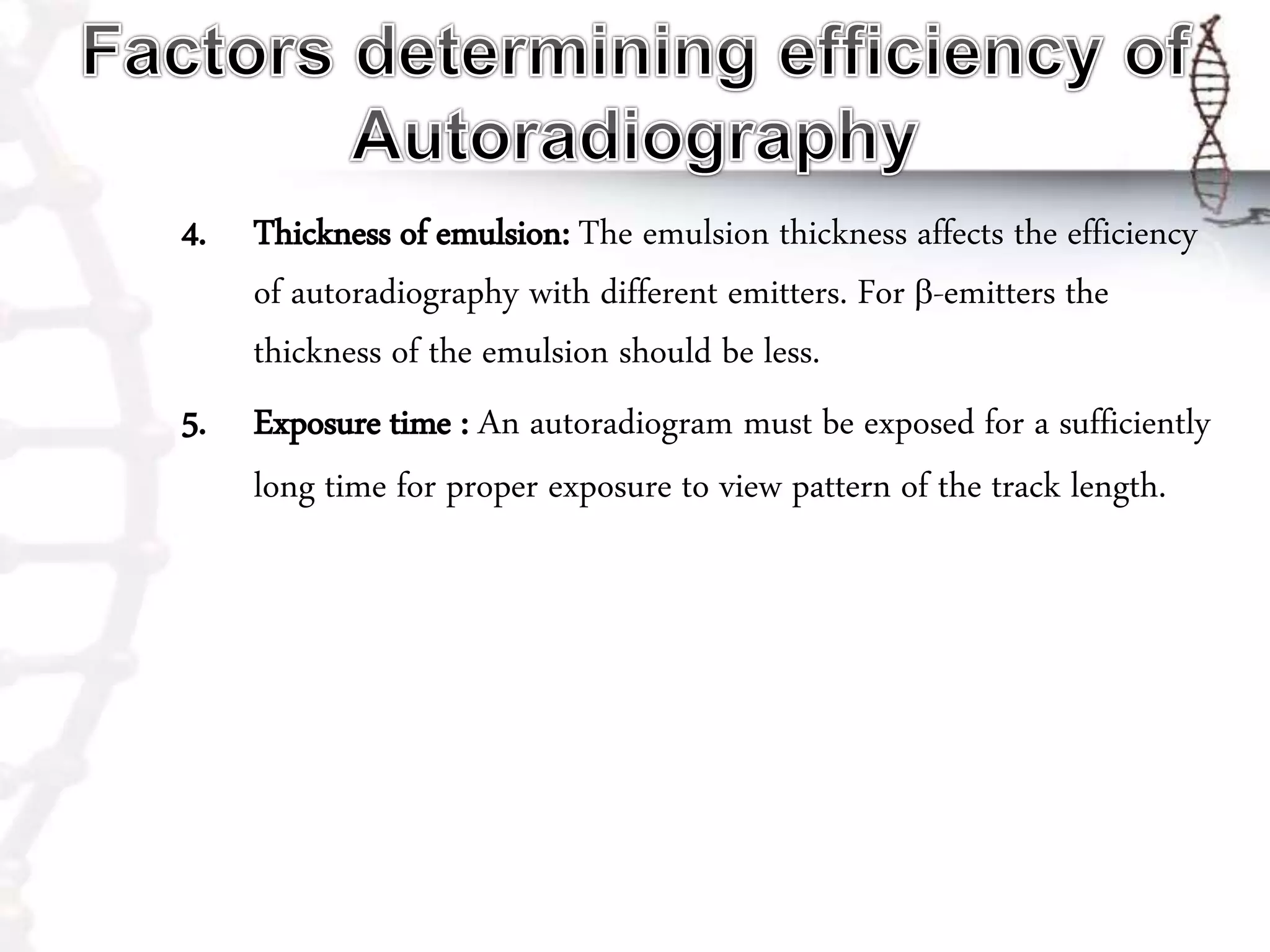 Autoradiography | PPTX
