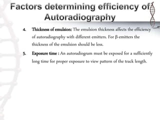 Autoradiography | PPTX