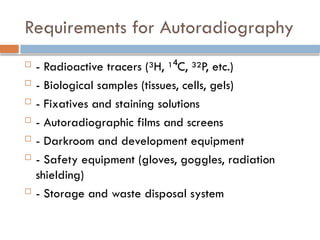 Autoradiography _ Presentation ppt .pptx
