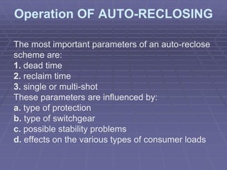 Auto recloser | PPTX