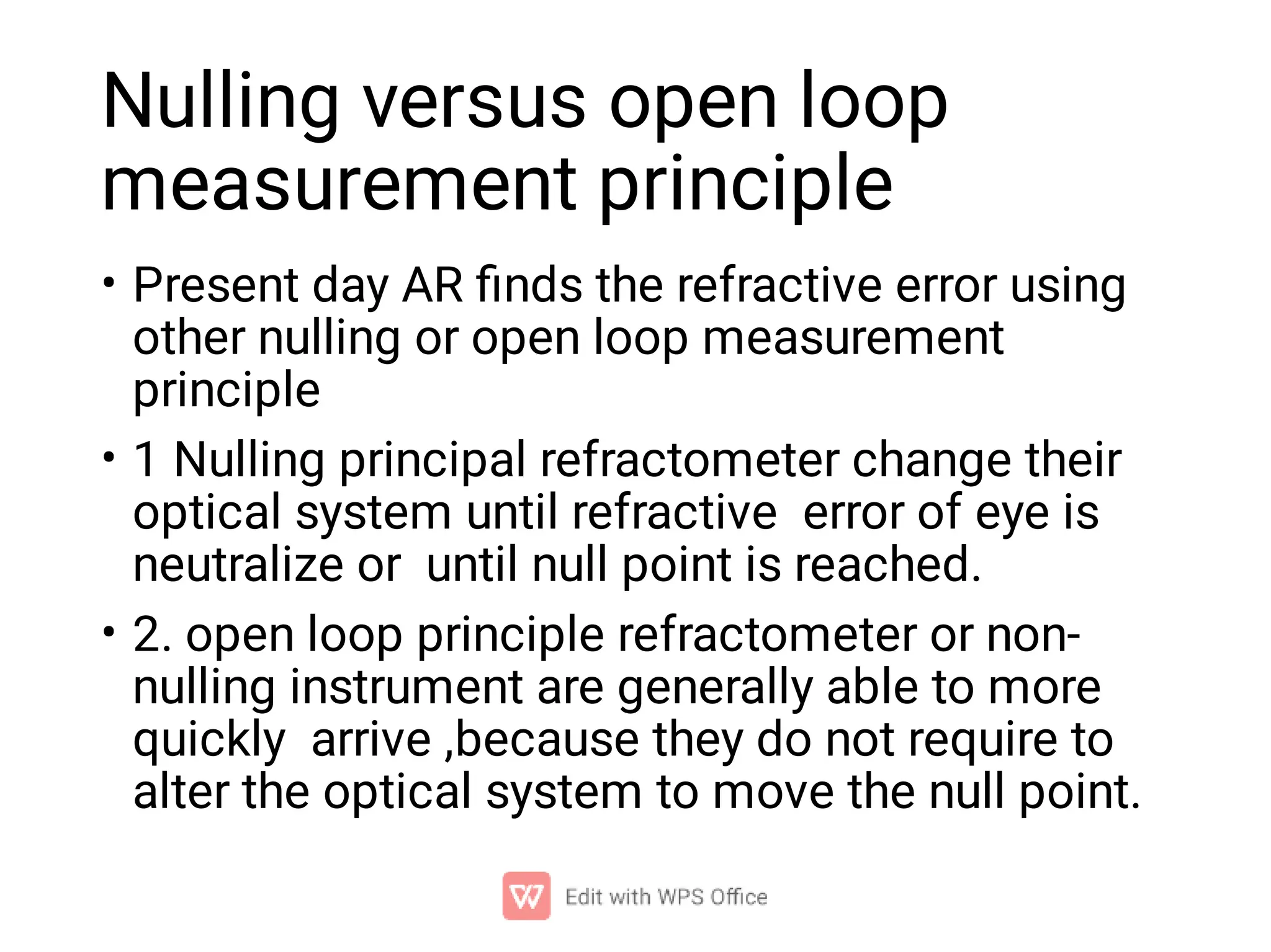 AUTO REFRACTOME- basic review formulaes and recent advances | PPT