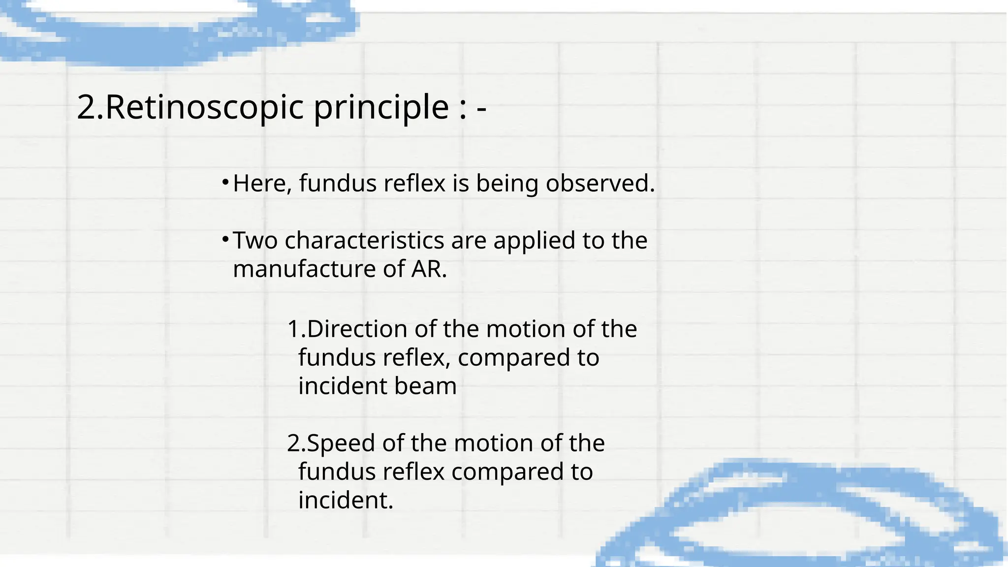Auto-refractometer .=measurement of person's refractive error pptx | PPTX