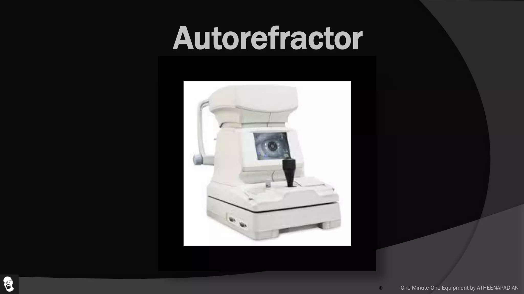 Autorefractor - Medical Equipment | PDF