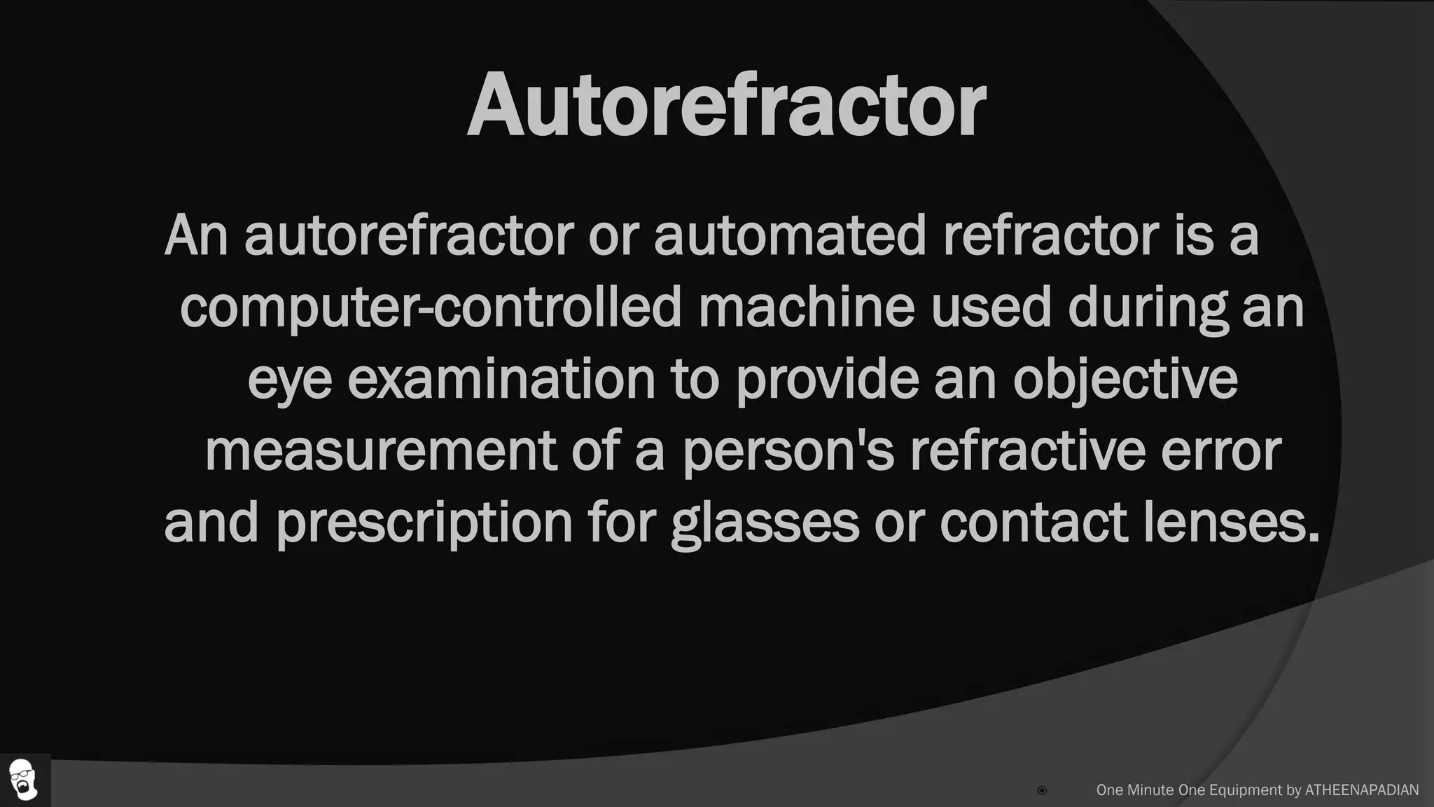 Autorefractor - Medical Equipment | PDF