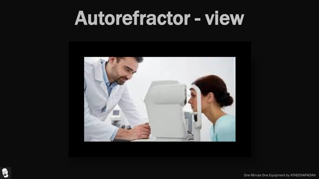 Autorefractor - Medical Equipment | PDF