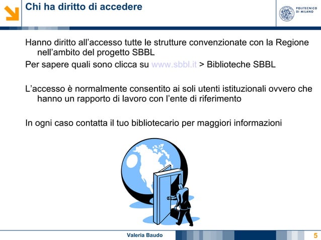 Accedere a SBBL | PPT | Technology & Computing