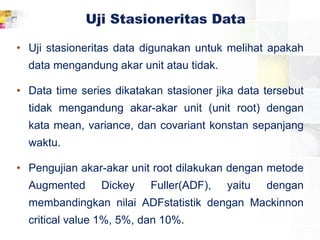 Autoregressive integrated moving average | PPTX | Business Accounting & Finance | Business