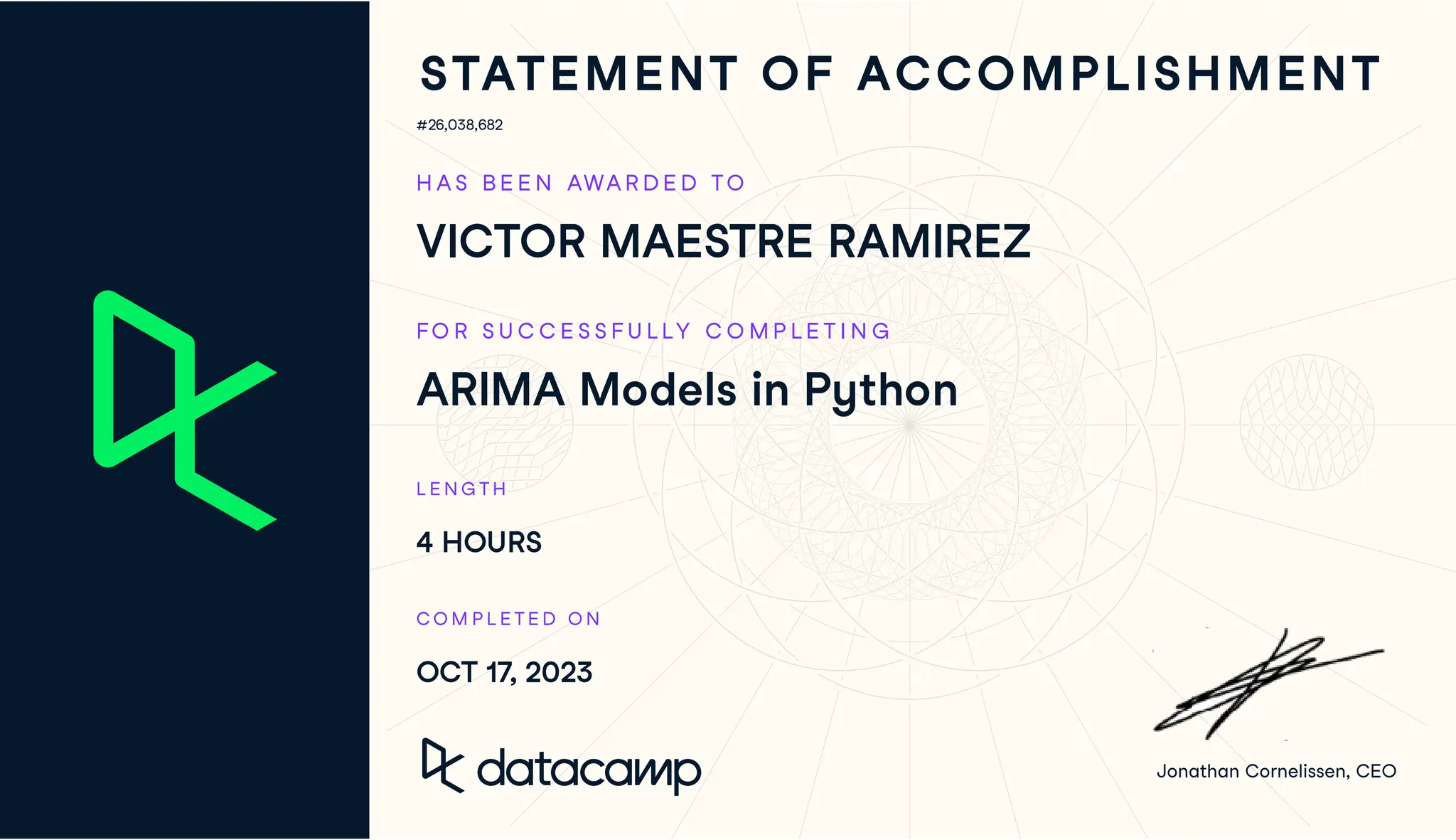 Autoregressive Integrated Moving Average (ARIMA) Models in Python | PPT