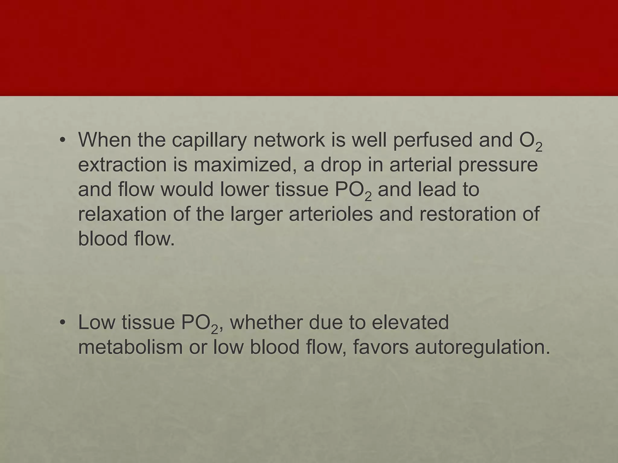 Autoregulation : Role and mechanism | PPTX