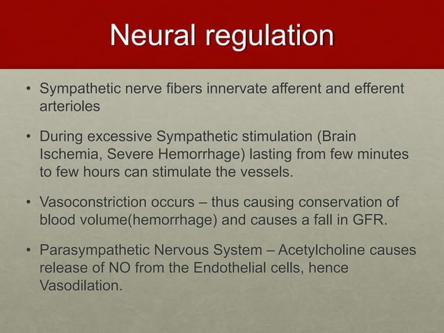 Autoregulation : Role and mechanism | PPTX