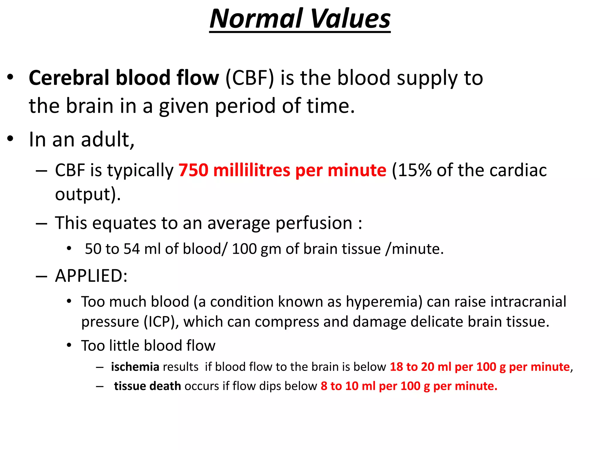 Autoregulation of cerebral blood flow part 2/2 | PPT
